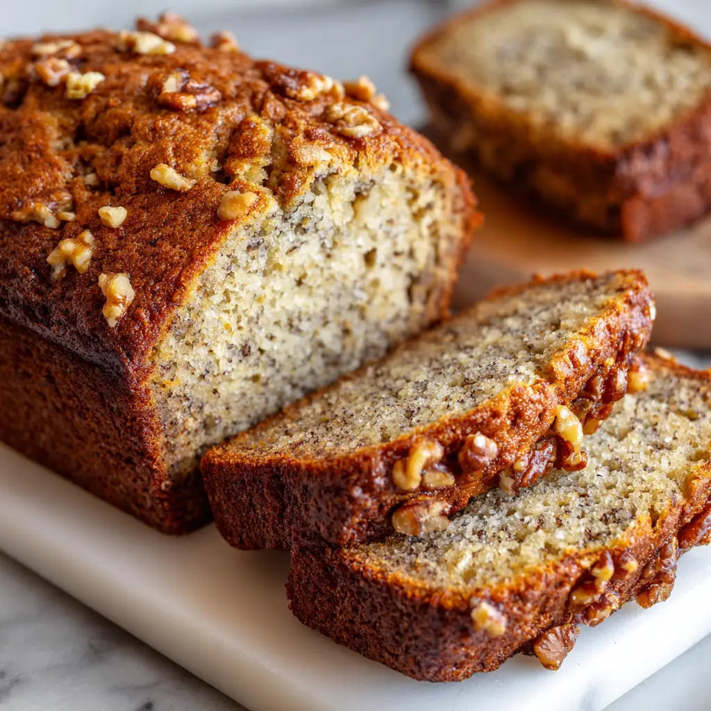 Easy Banana Nut Bread Recipe