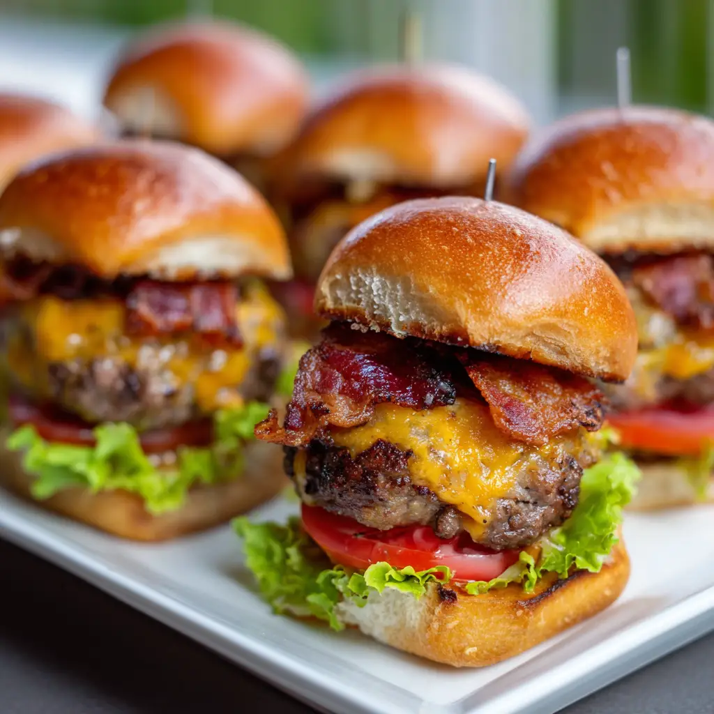 Bacon Cheeseburger Sliders