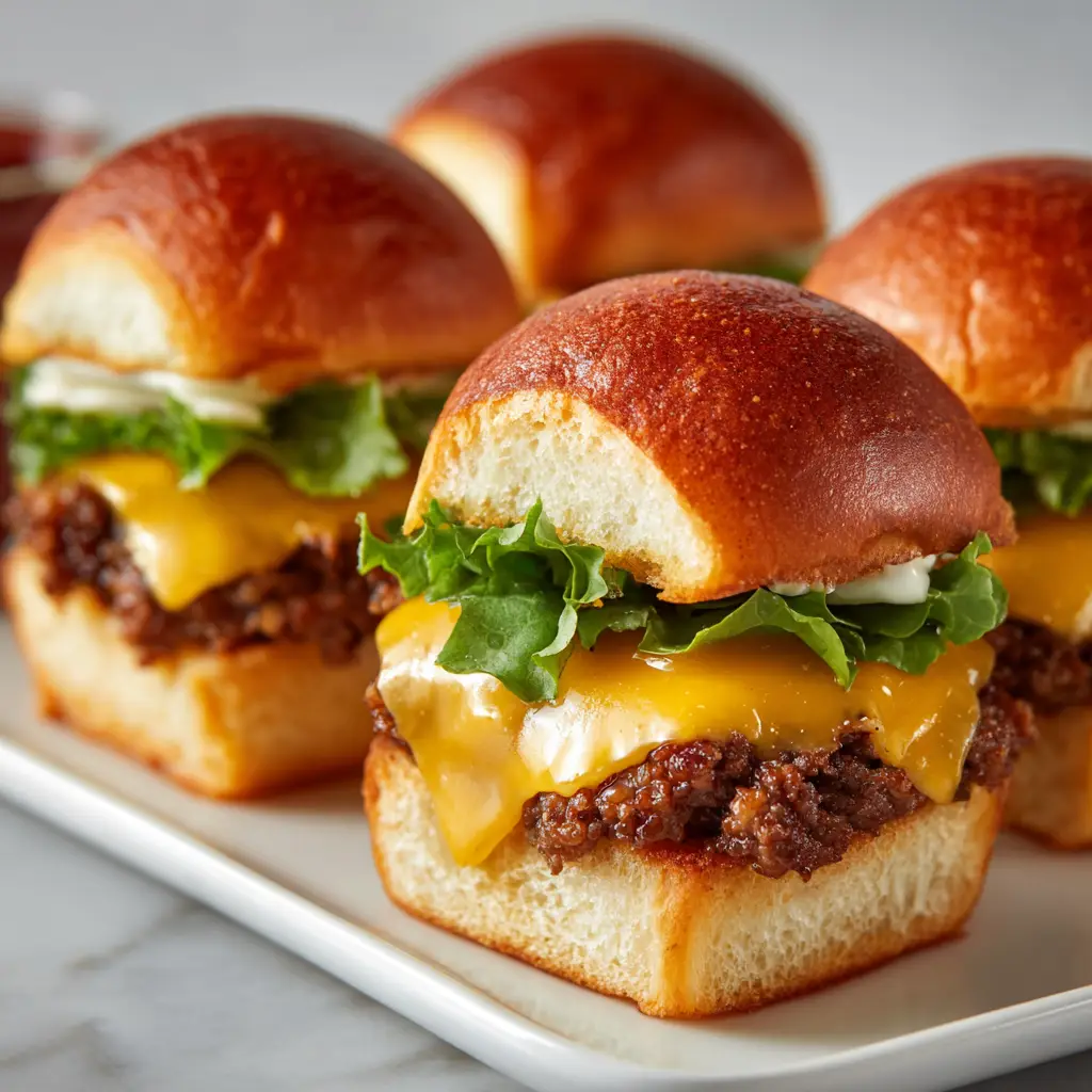 Cheeseburger Sliders Recipe